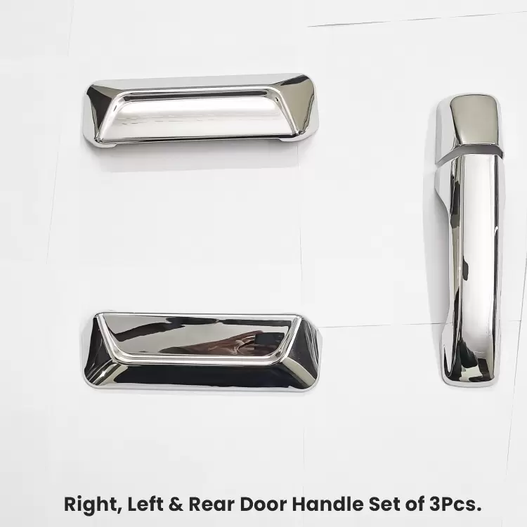 Buy Imported Door Handle Garnish (Chrome) for Thar 2020 | AutoMods