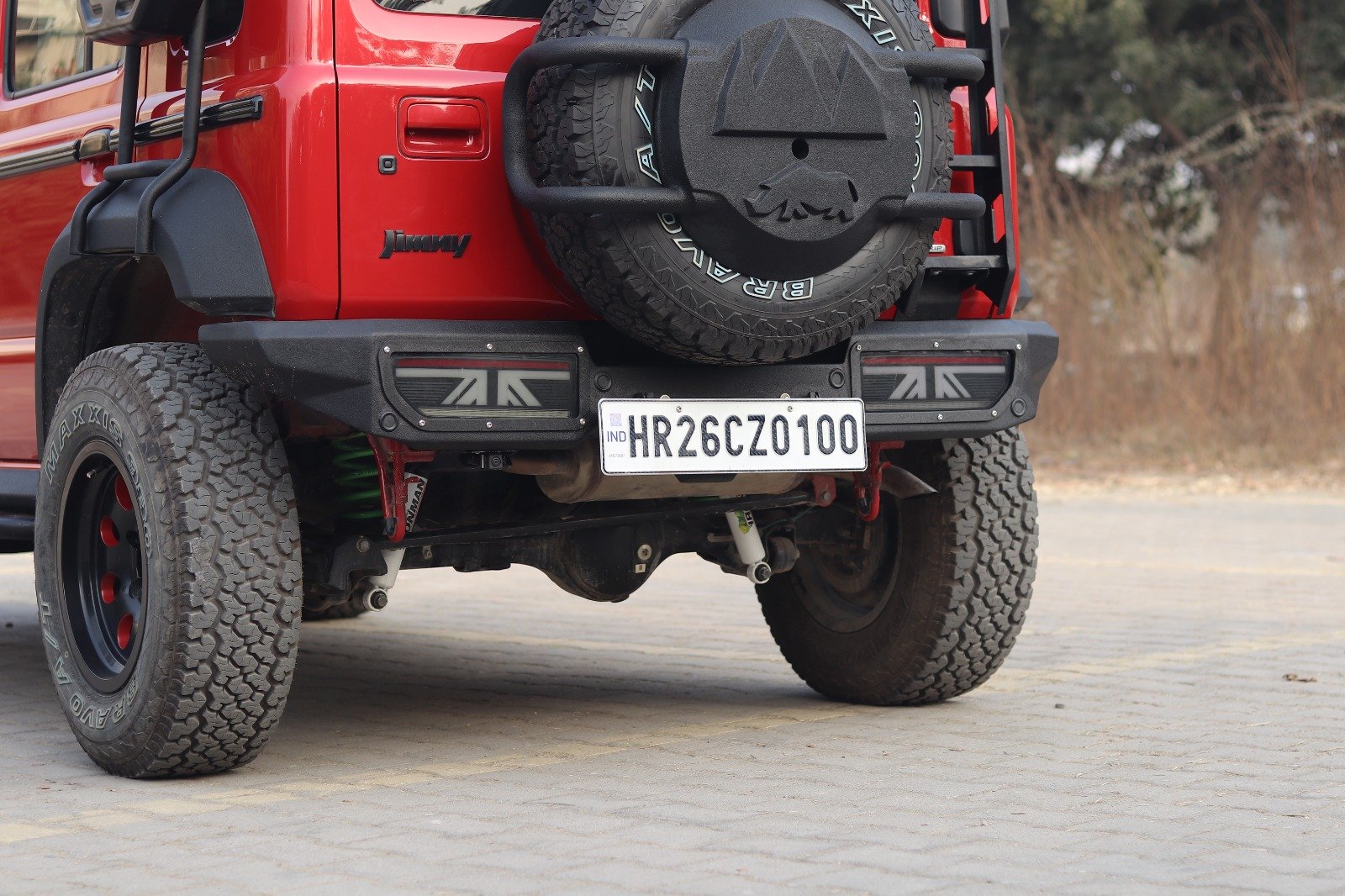 Buy Suzuki Jimny - New Rear Bumper - Model RJ | AutoMods