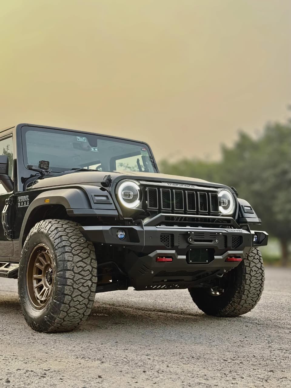 Buy Thar Roxx Proman Mark II Metal Bumper - Automods